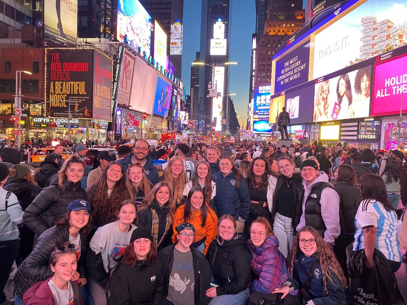 Voyage à New York pour le Notre-Dame Rugby - CNDF