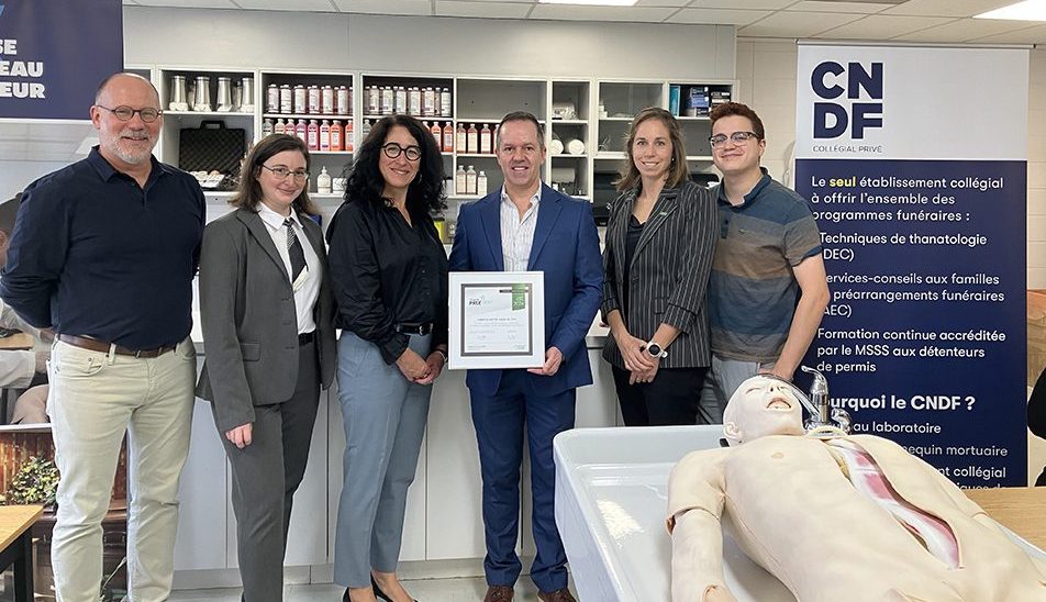 Le Campus Notre-Dame-de-Foy remporte un prix régional de la CNESST pour ...