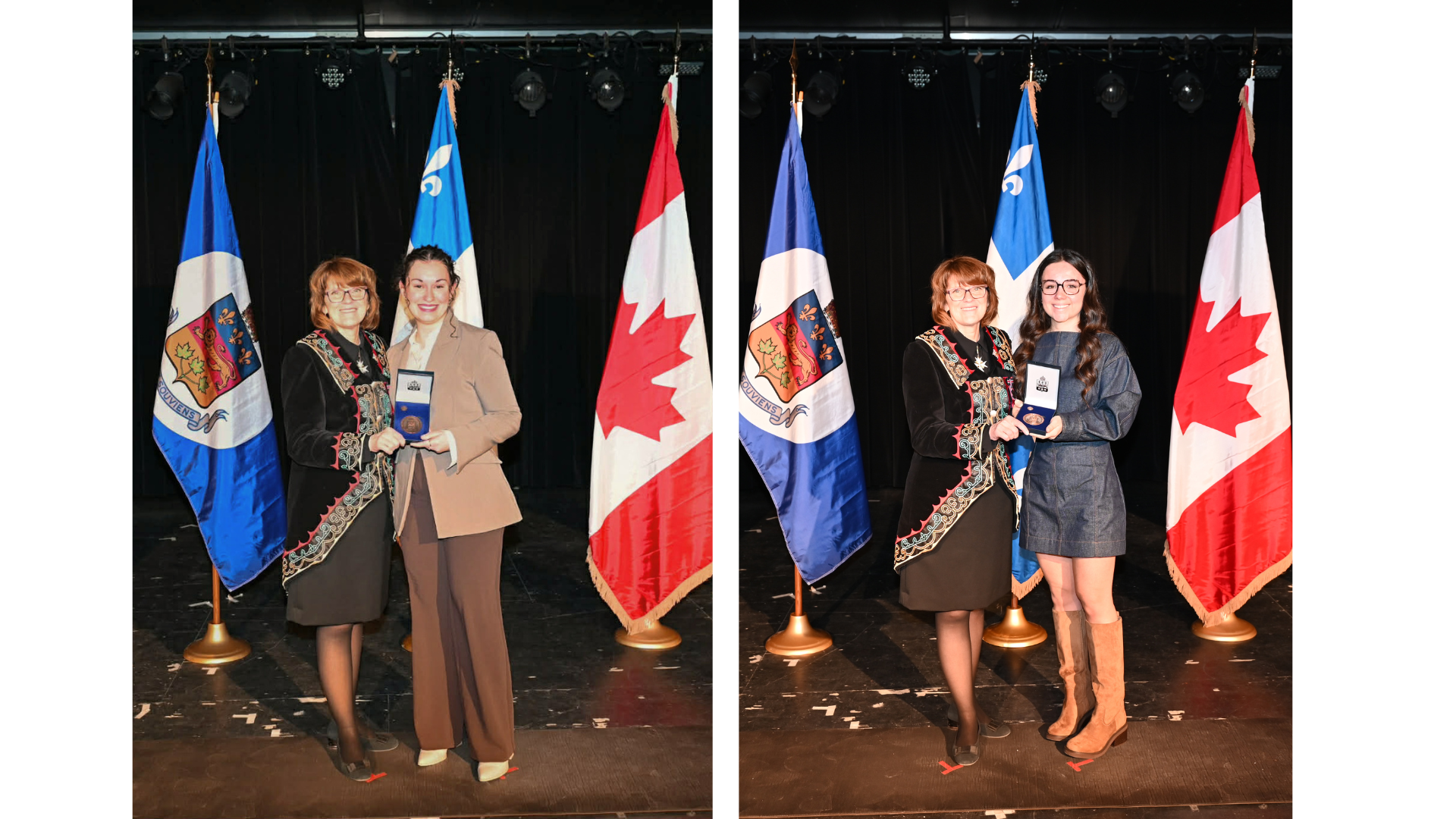 Deux étudiantes reçoivent la Médaille de la lieutenante-gouverneure - CNDF